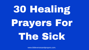 20 Powerful Confessions for Personal Health and Healing