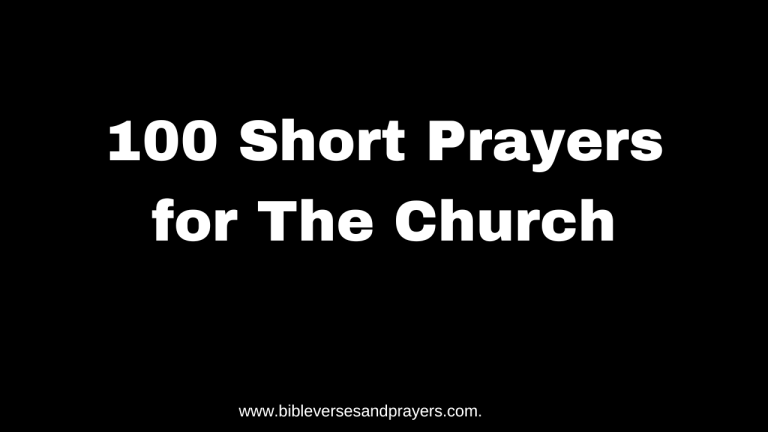 100 Short Prayers for The Church